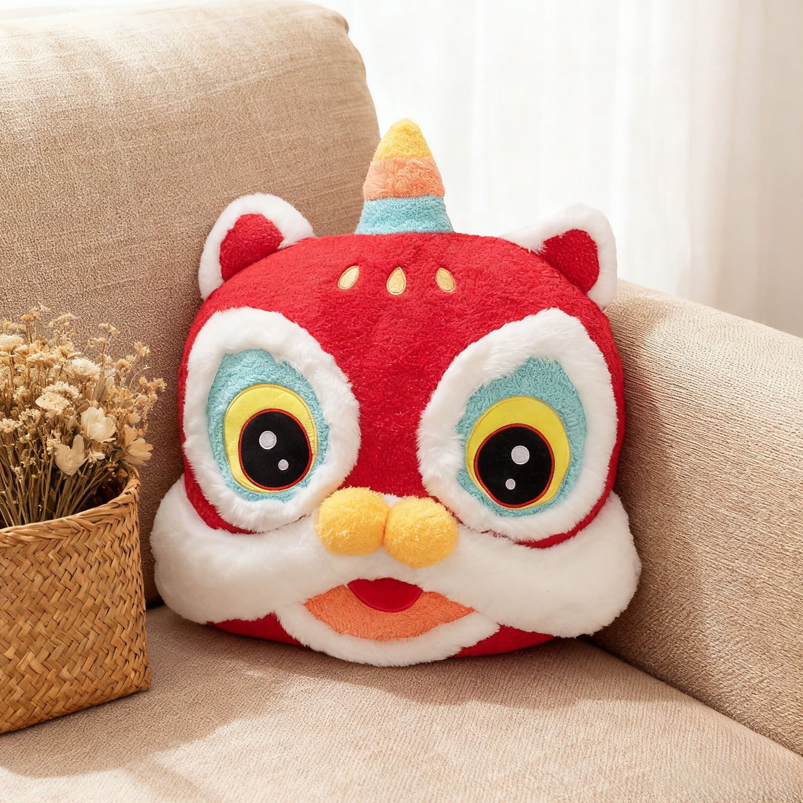 Click here for Aodebiao Chinese New Year Throw Pillow Traditional... prices