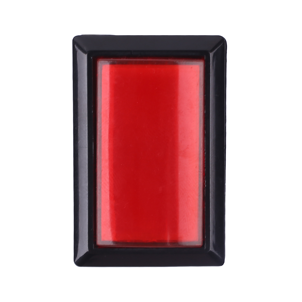 LED Light Illuminated Arcade Video Game Rectangle Push Button Micro ...