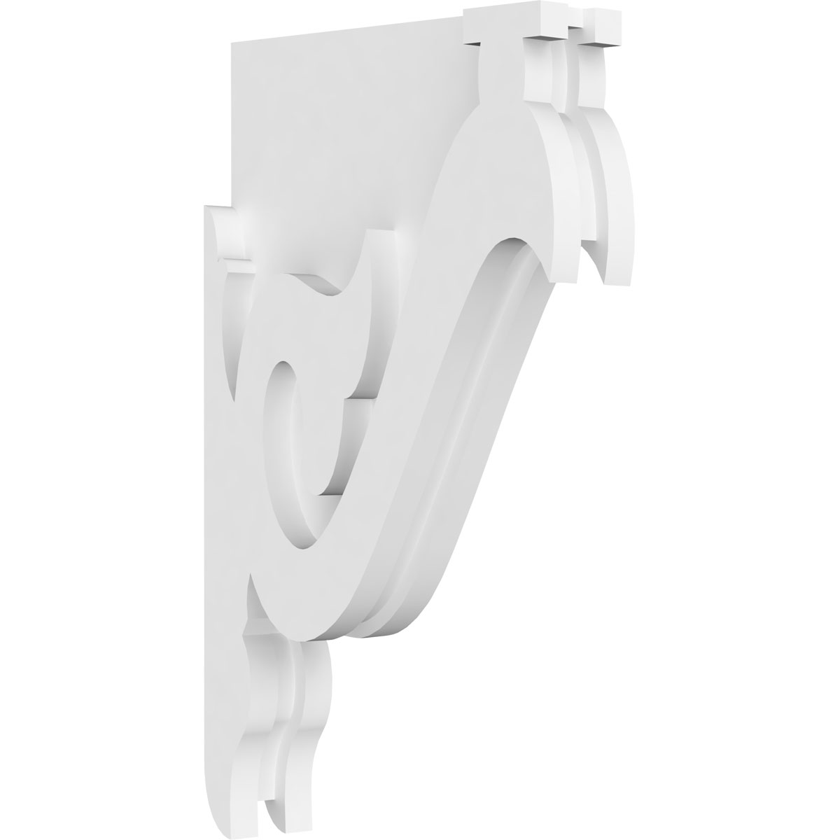 1 7/8"W x 7 1/2"D x 13"H Florence Architectural Grade PVC Corbel ...