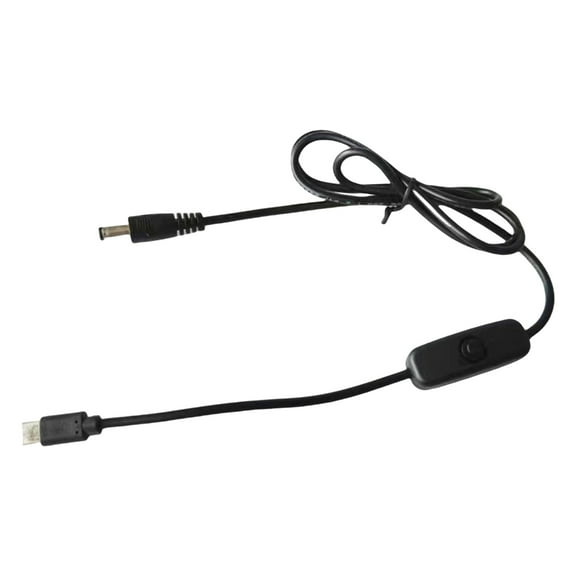 LIANSUM 5V DC Power Cord, USB to DC 5.5x2.1mm Plug, Charging Cable with ...