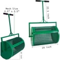 FEBTECH - 24 Inch Compost Spreader with Metal Mesh Basket - Peat Moss ...