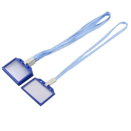 Office Neck Strap Band Lanyard Working Employee ID Card Holder Light ...