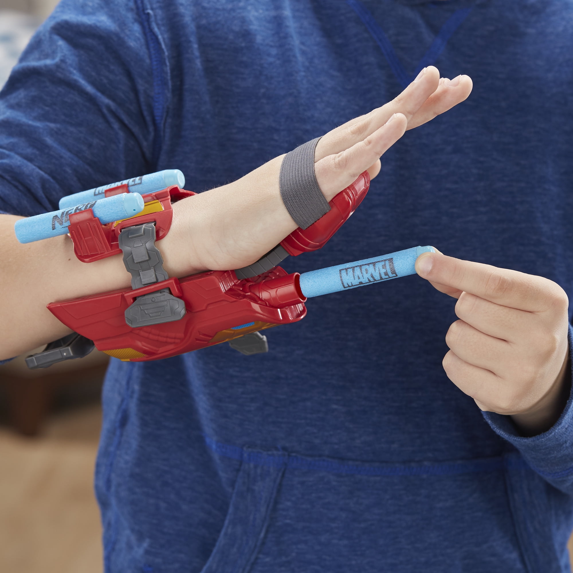 Marvel Avengers Iron Man Repulsor Nerf Blaster Gauntlet