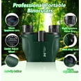Mini Compact Binoculars Adults Kids - 20x25 High Powered Small Pocket ...