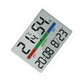 Digital Wall Clock Large Display, Date & Temperature Humidity Sensing ...