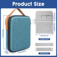 Waterproof Electronic Organizer Travel Case with EVA Shell for Charger ...