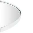 TEHOME Chrome Round Mirror, 30 inches Diameter, Circle Wall - Walmart.com
