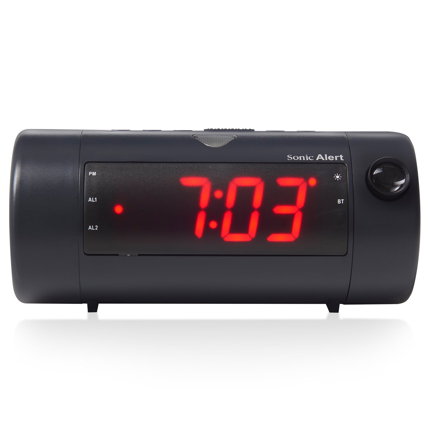 Sonic Alert - Sonic Blast Digital Projection Alarm Clock, Bluetooth ...