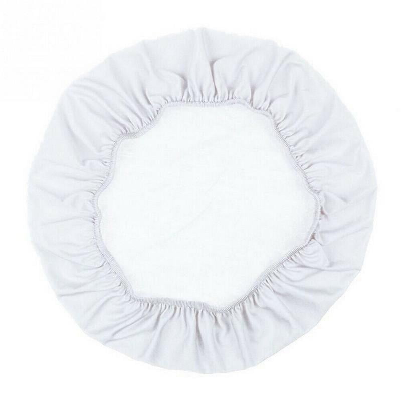 Round Chair Cover Stretch Elastic Telescopic Detachable Chair Cushion ...