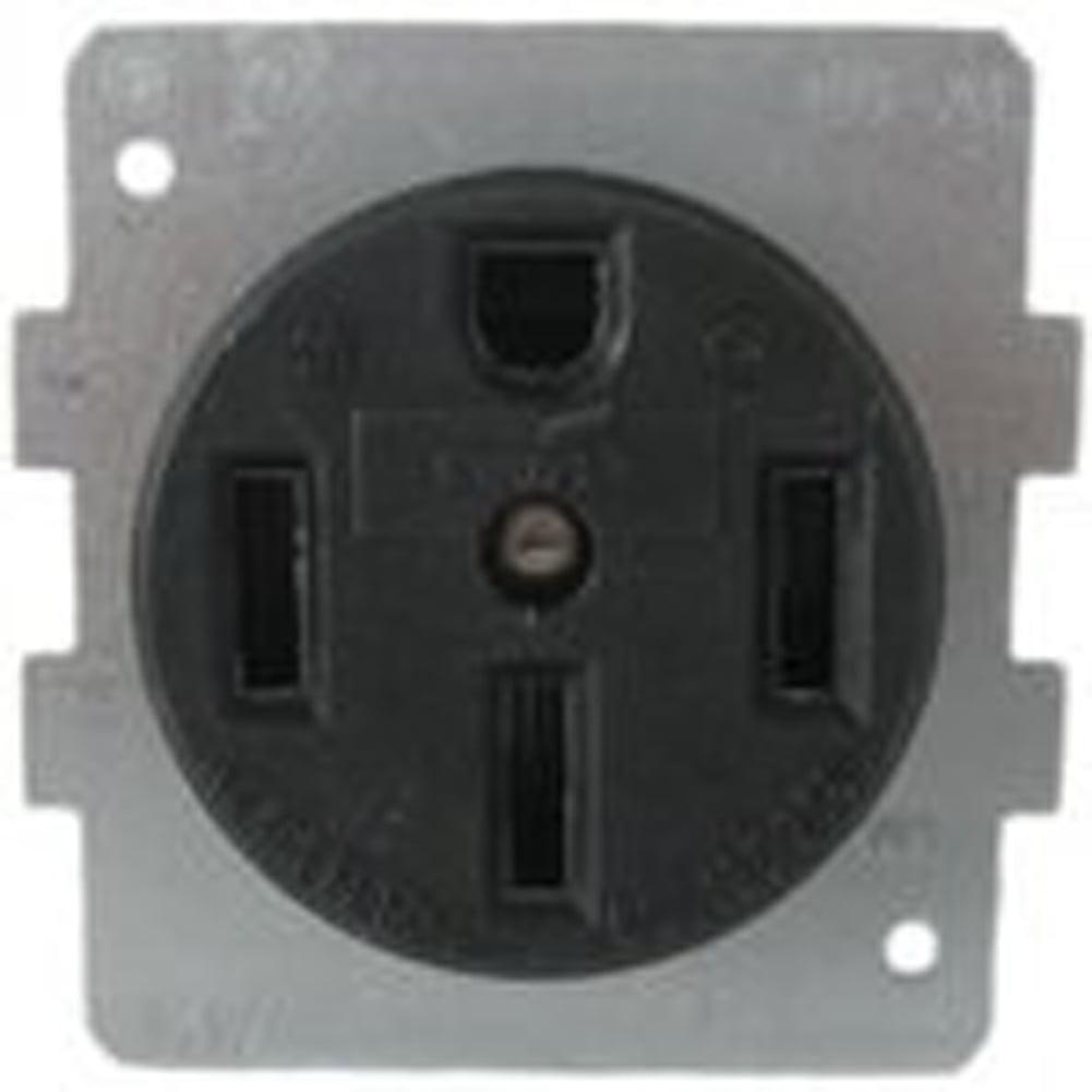 Midwest BR54U 50A, 3P, 120/240V, RV Receptacle, NEMA 14-50R - Walmart.com