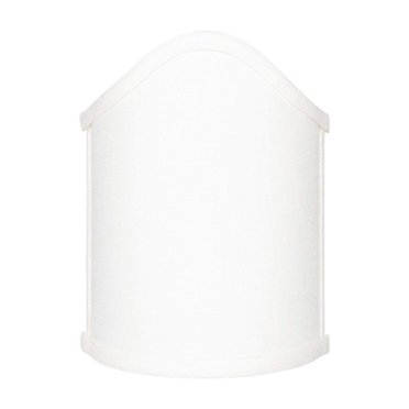 Scalloped Wall Sconce 8 Inch Shield Half Lamp Shade - Walmart.com