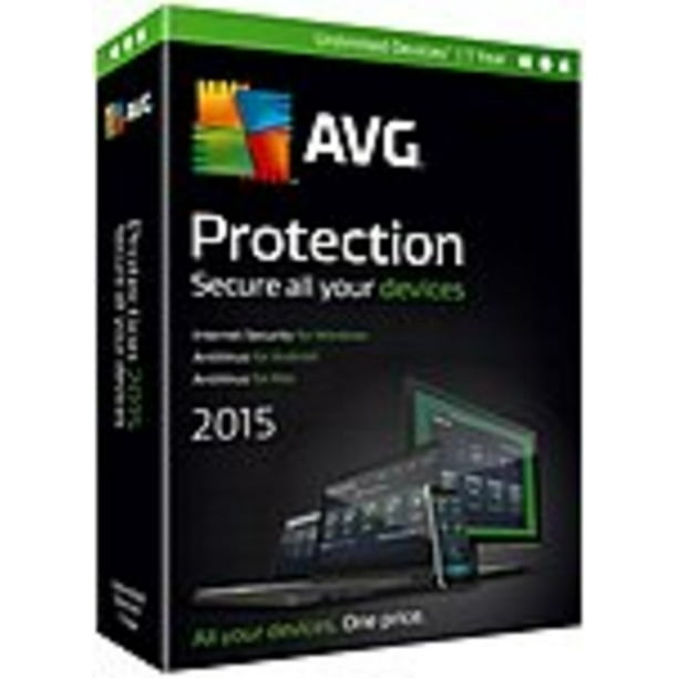 AVG Protection 2015 - Subscription License - 1 Year - PC - Walmart.com ...
