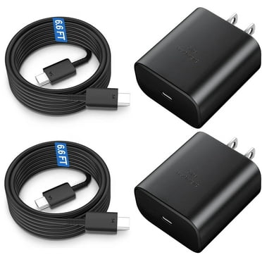 45W USB-C Super Fast Charging Wall Charger with Type 6FT C Cable ...