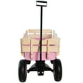 Outdoor Wagon Cart All Terrain Pulling Garden, Garden Cart Steel Hand ...