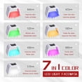 7 In 1 LED Light Therapy Facial Device, Multi-Color Skin Care Machine ...
