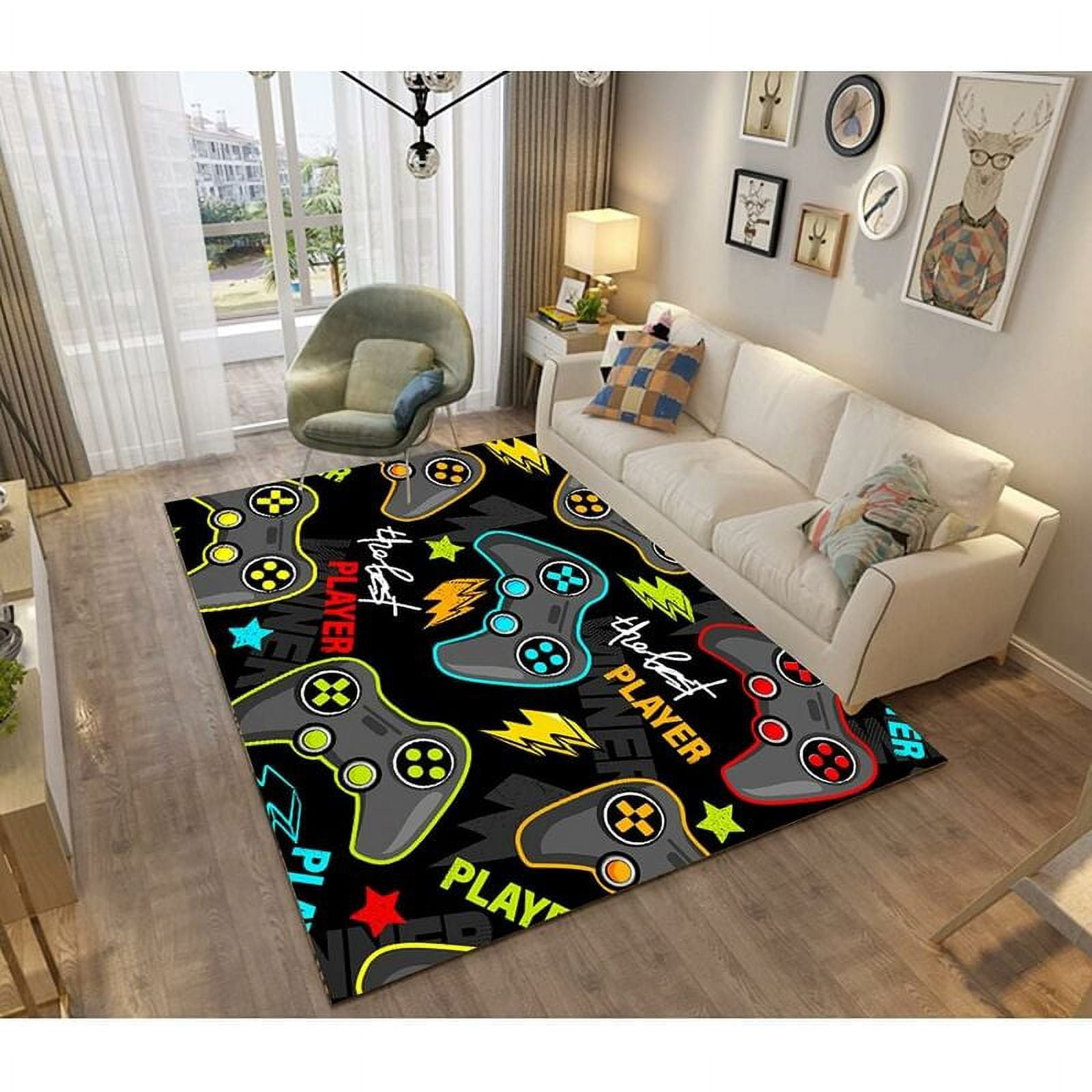 Click here for Reiche 3d Gamer Bedroom Carpet Modern Controller N... prices