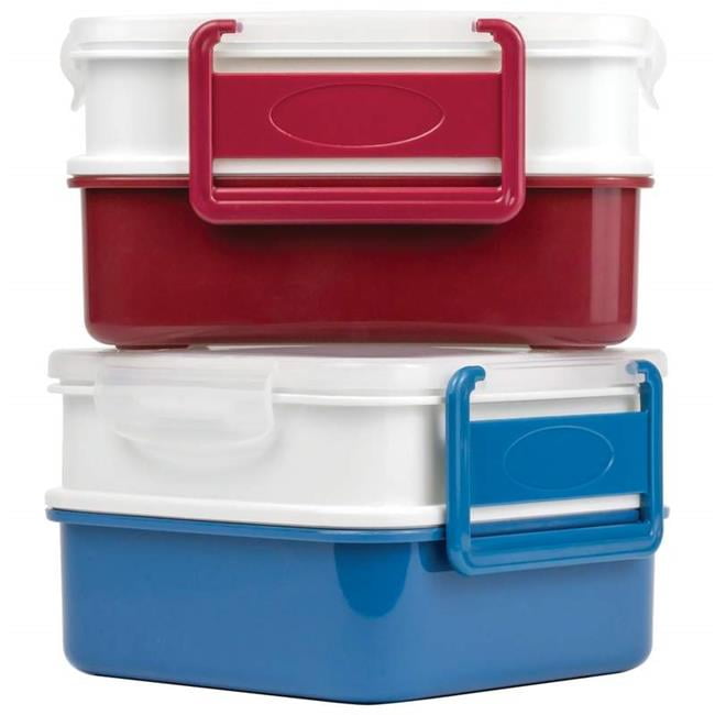 Locking Lunch Container Set - 6 Piece - Walmart.com