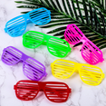 54 Pairs Shutter Glasses Shades Eyeglasses - Neon Color Slotted ...