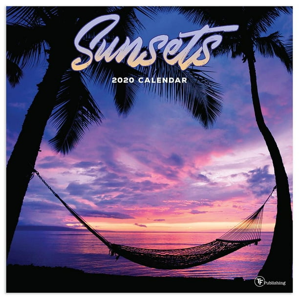 2020 Sunsets Wall Calendar - Walmart.com