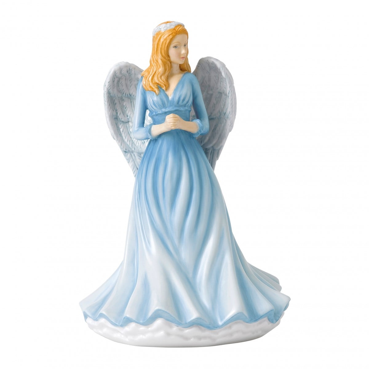 Royal Doulton Watchful Angels Devoted Heart Figurine HN5896 - Walmart.com