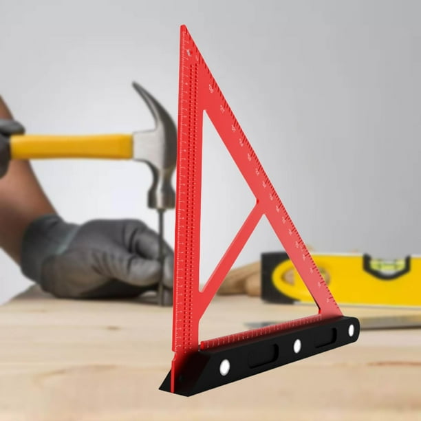 9 inch Square Layout Tool, Carpenter Squares 9Inch Metal Triangle ...
