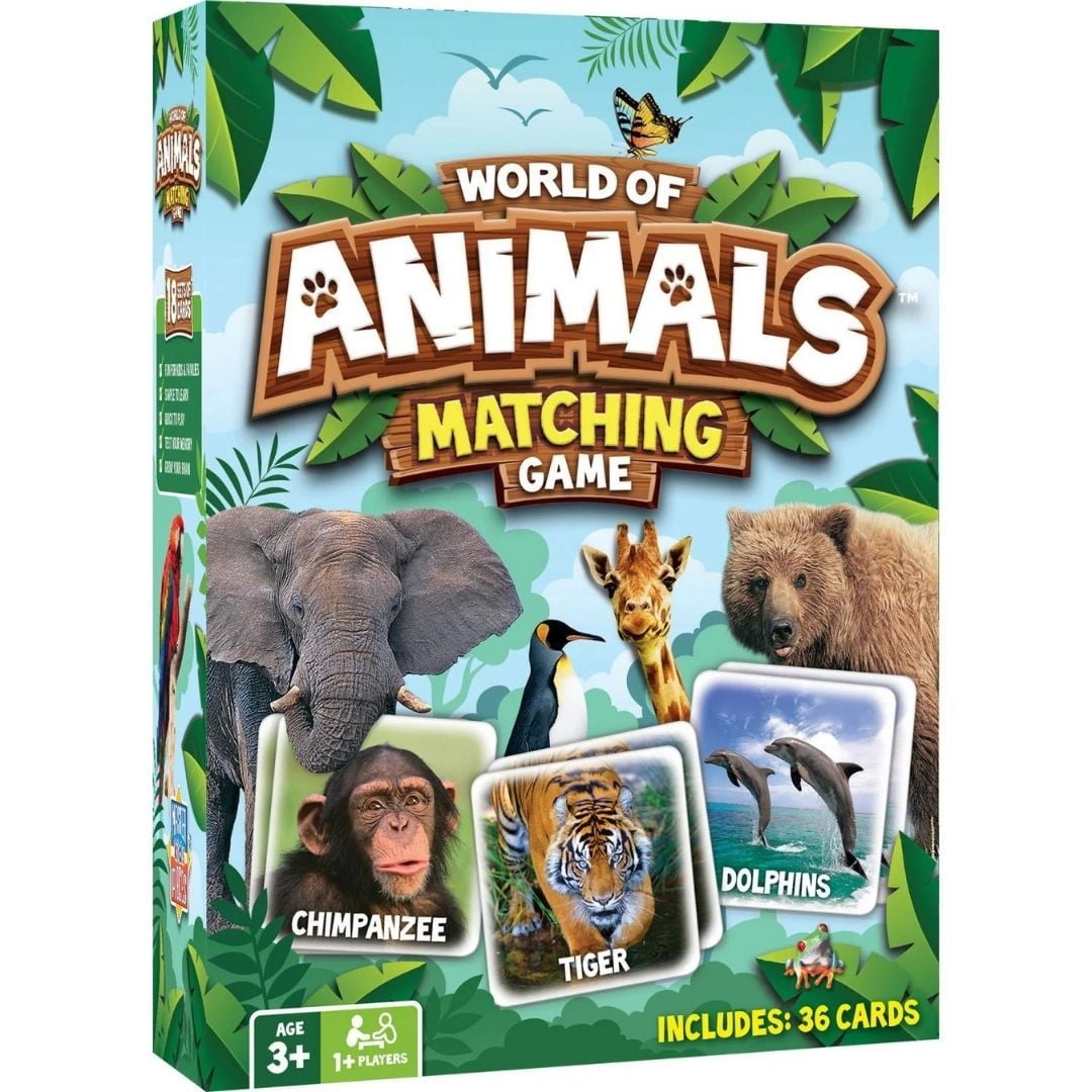 Click here for Masterpieces World Of Animals Matching Game prices