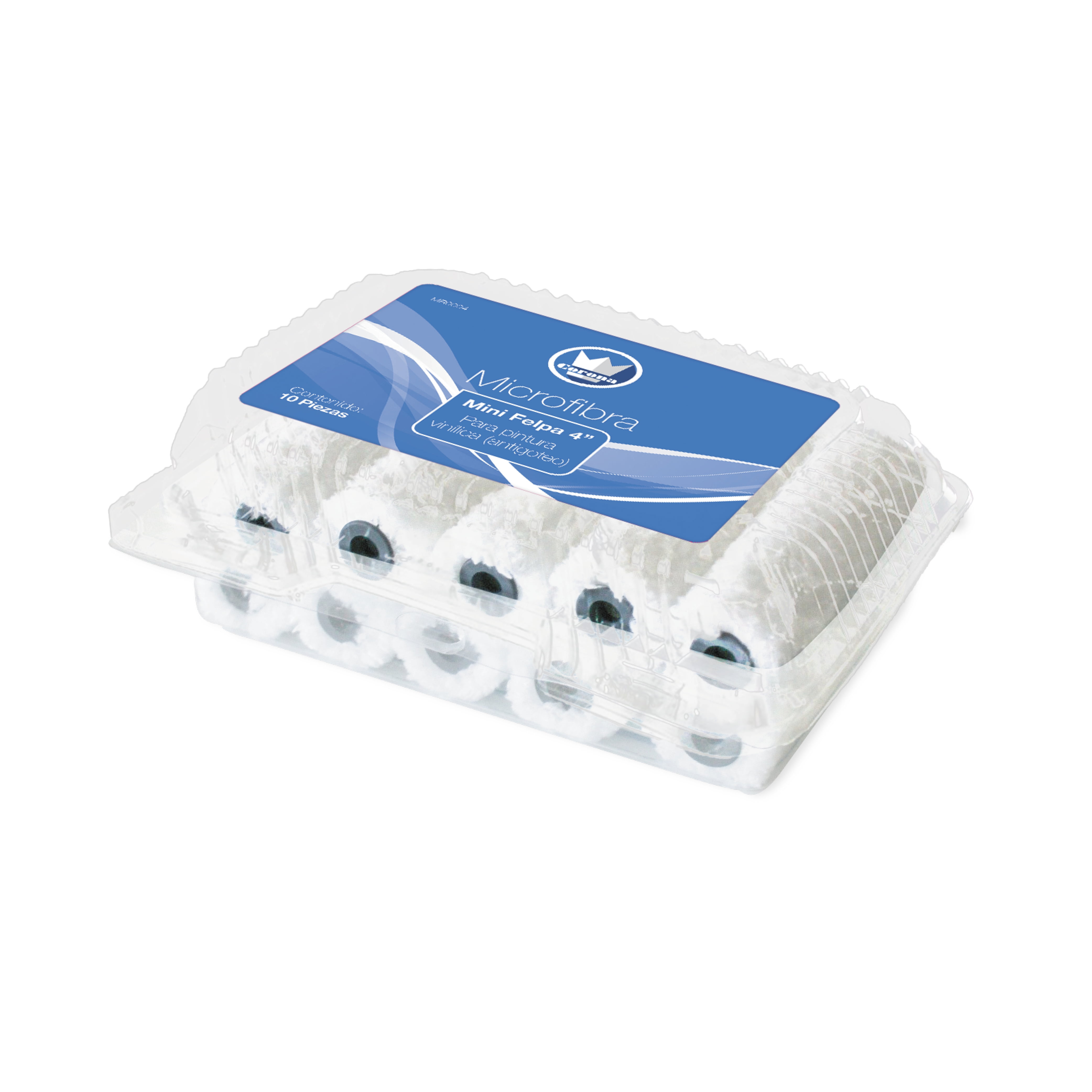 Mini Repuesto De Microfibra Corona 4 Pulgadas | Bodega Aurrera en línea