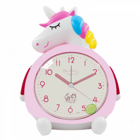 Unicorns Alarm Clock, Cartoon Alarm Clock Rainbow Unicorn Clock Night ...