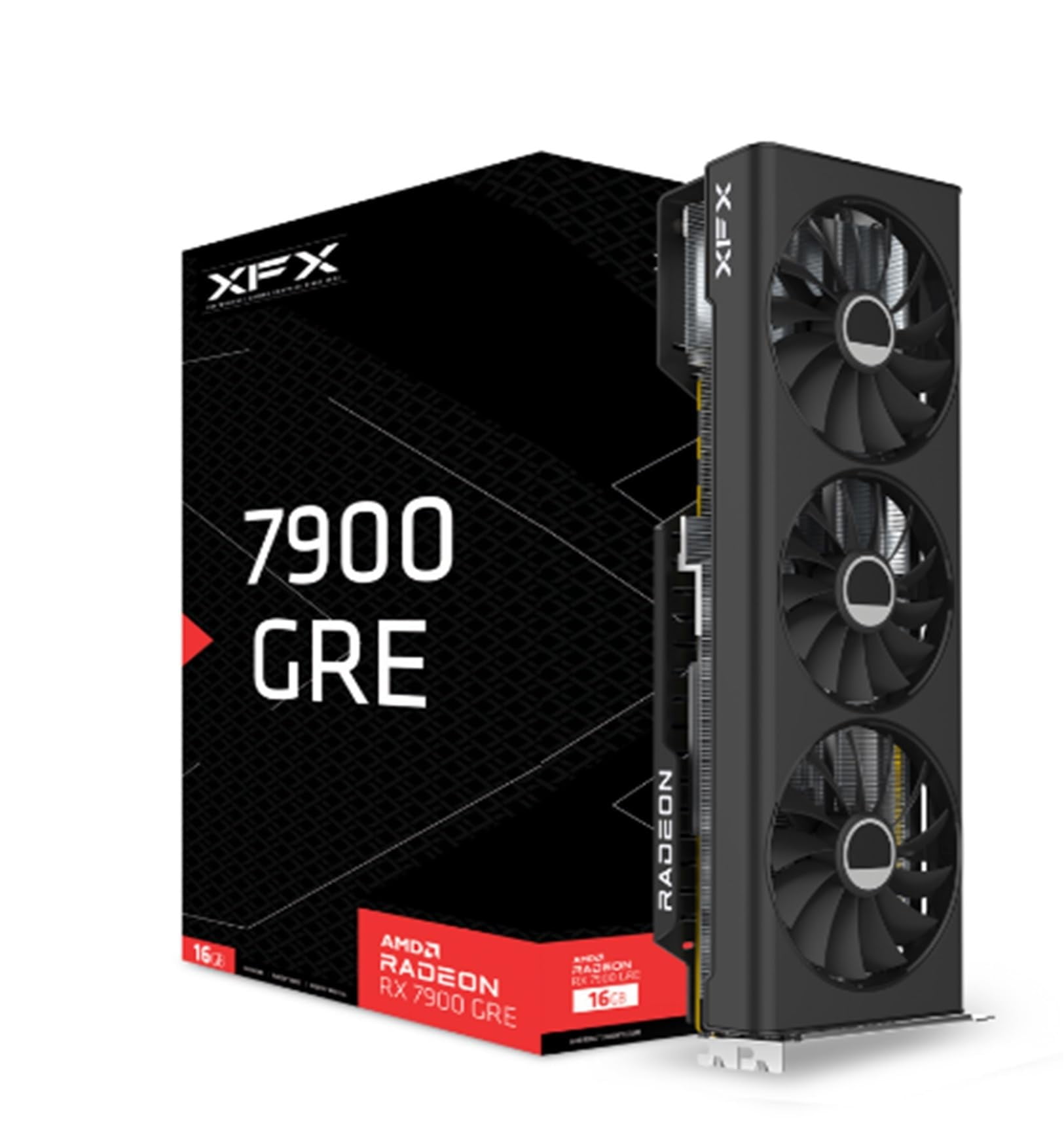 XFX Radeon RX 7900GRE Gaming Graphics Card with 16GB GDDR6, AMD RDNA 3 ...