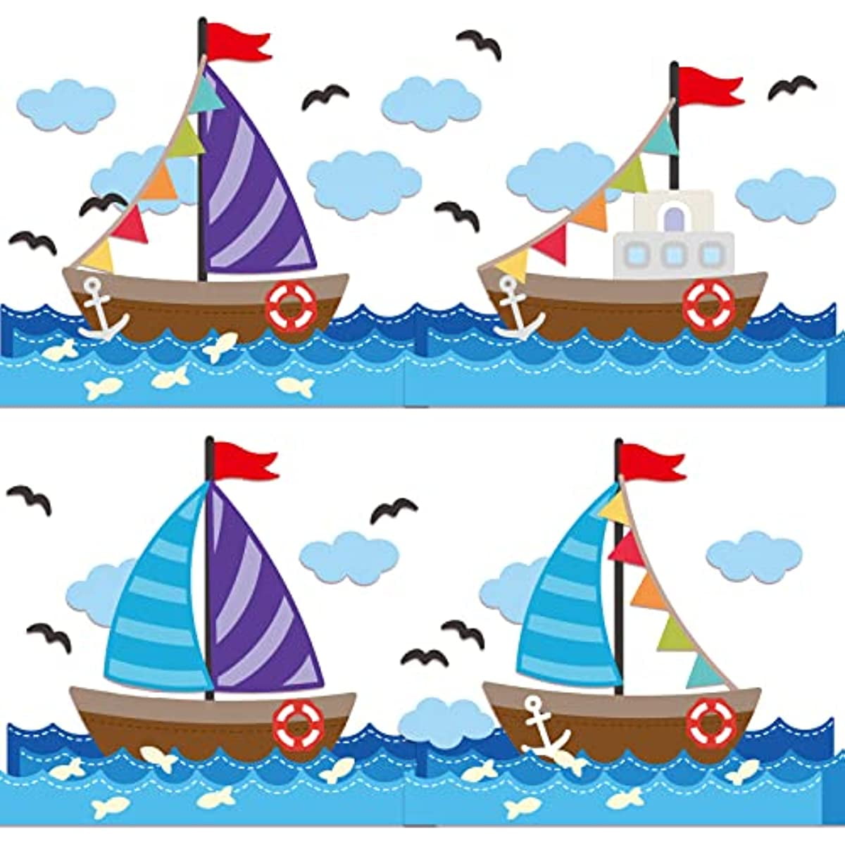 Boating Clipart Border