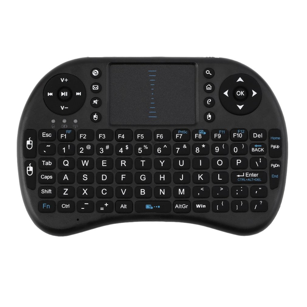 Mini Wireless Multiple Languages 2.4G Touchpad Handheld Keyboard for PC ...