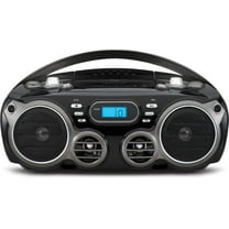 Victrola's Mini Bluetooth Boombox with Cassette Player, Recorder and AM ...