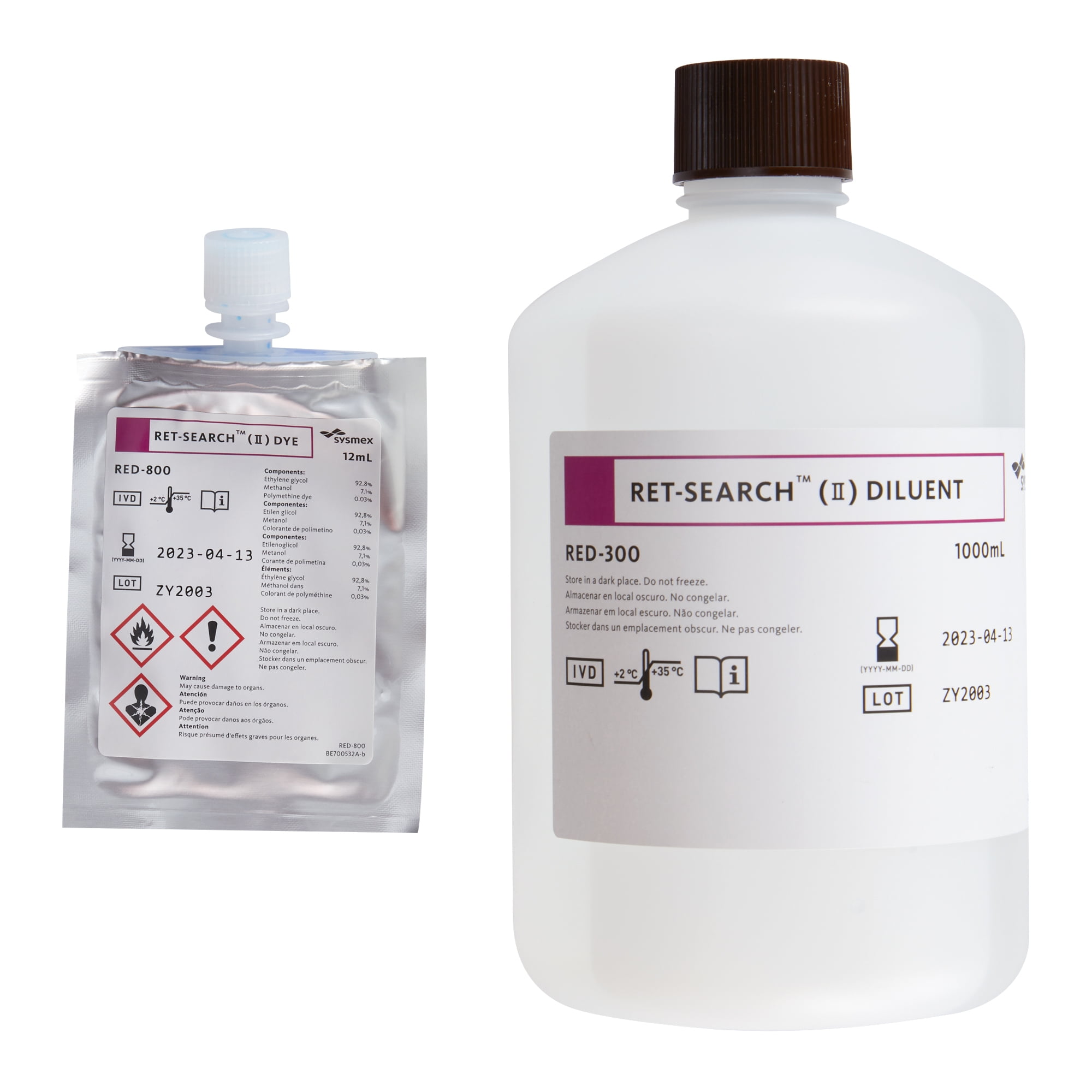 Reagent Ret-Search II Red-700A Hematology Reticulocyte Staining For ...