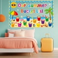 48Pcs Summer Bulletin Board Classroom Decorations Our Summer Bucket ...