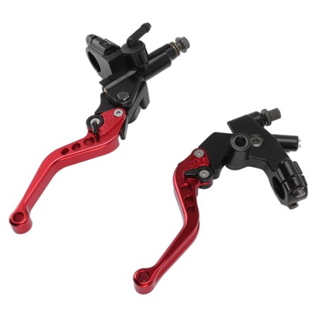 7/8in Motorcycle Levers, Anodized Stable Performance Brake Handle ...