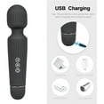 Wand Massager Vibrator With 8 Variable Speeds And 20 Vibration Settings