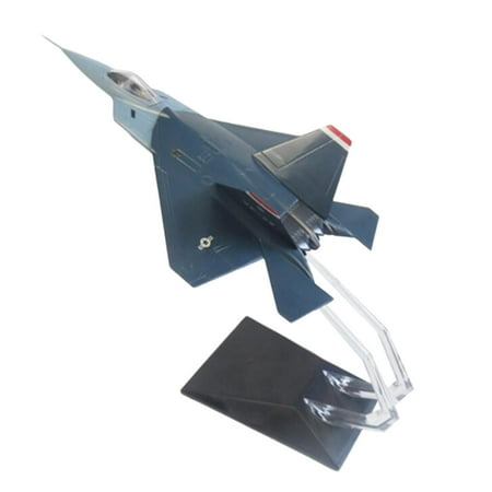1:72 Scale F22 Fighter Aircraft Toy Miniature Airplane Models Display ...