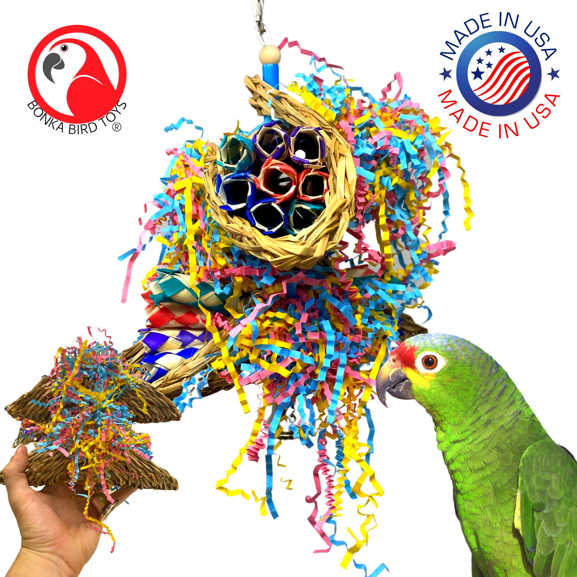 Bonka Bird Toys 3123 Duo Mini Taco - Walmart.com