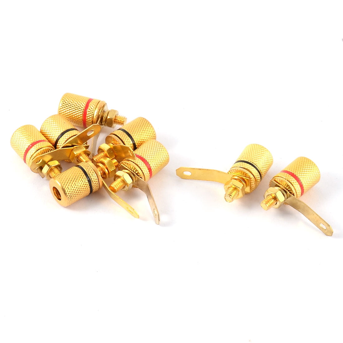 8pcs Speaker Amplifier Terminal 4mm Female Banana Plug Jack Binding ...