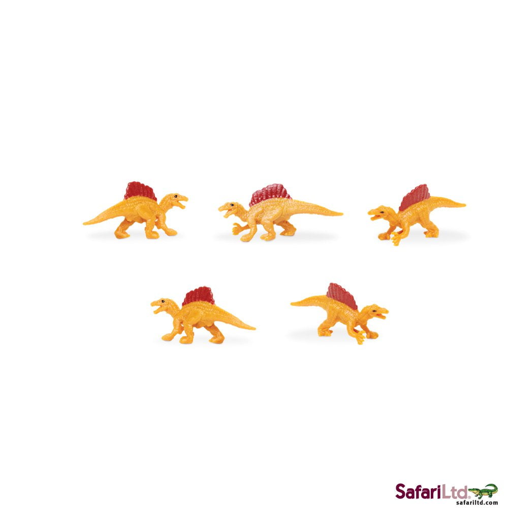 Safari Ltd. Good Luck Mini Toys Yellow Spinosaurus Set of 10 - Walmart.com
