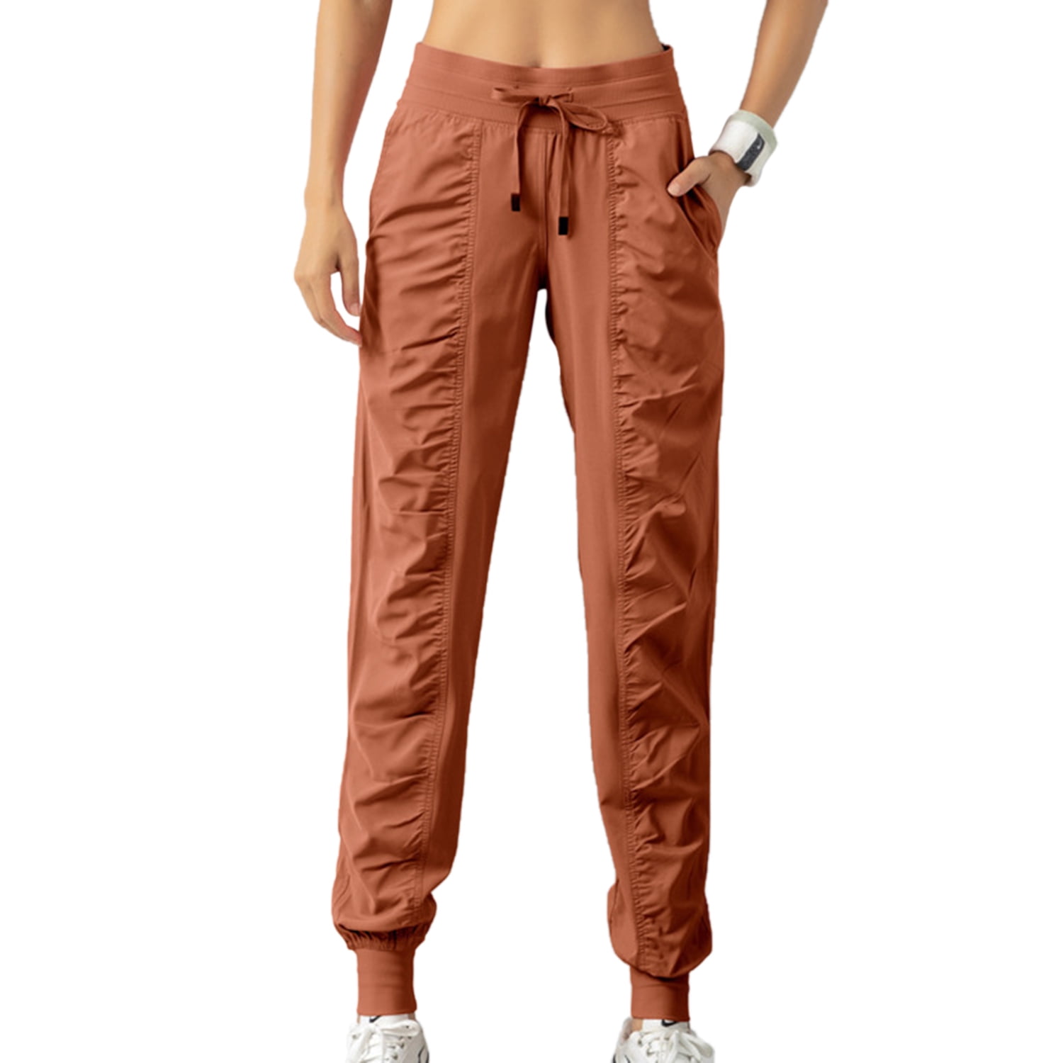 Click here for Kawell Womens Pleated Gym Track Pants With Pockets... prices