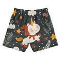 BZSMCE Beach Shorts Trunks Quick Dry Short Unicorn Pattern (2) Of ...