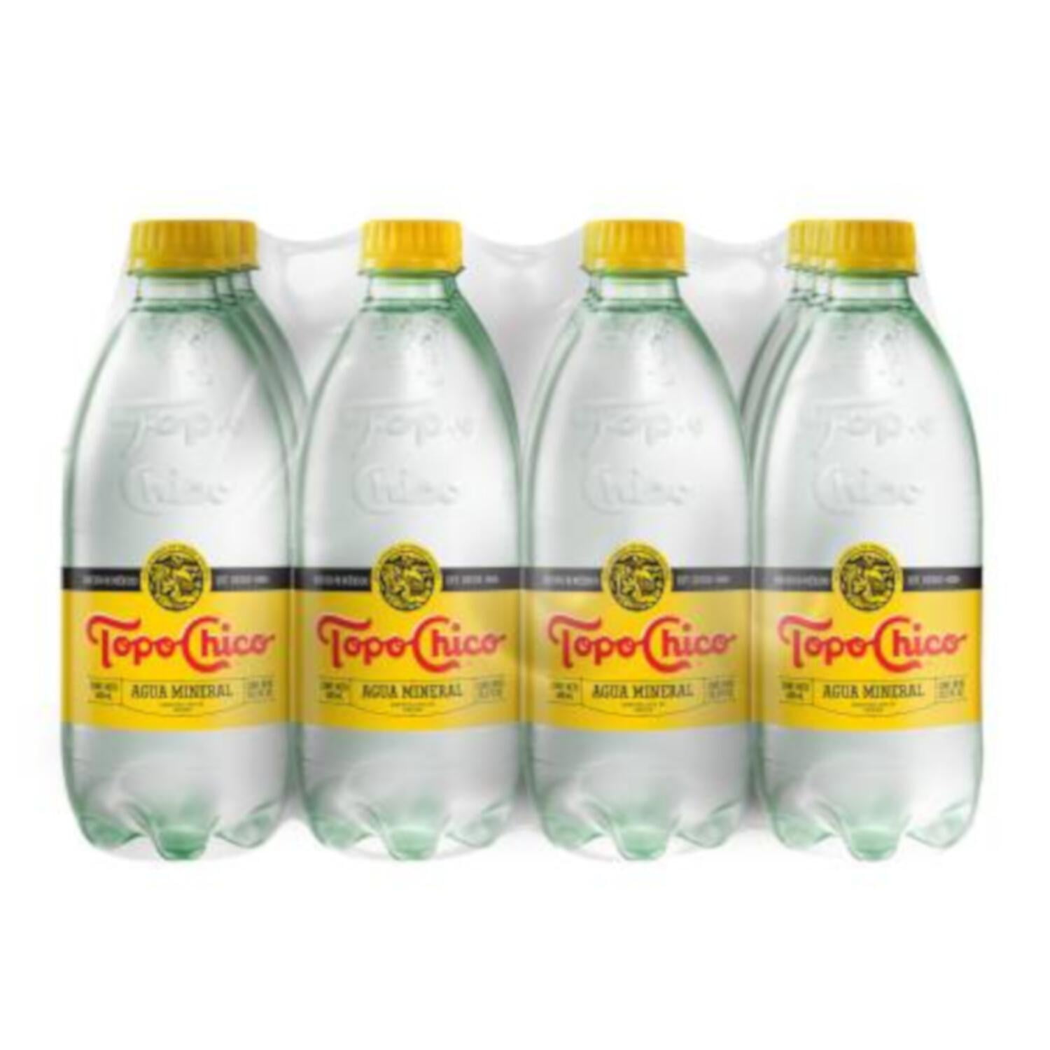 Pack de 12 Agua Mineral Topo Chico 600 ml | Bodega Aurrera en línea