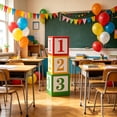 3Pcs 123 Balloon Box Decorations Party Decor Cartoon Street Party ...