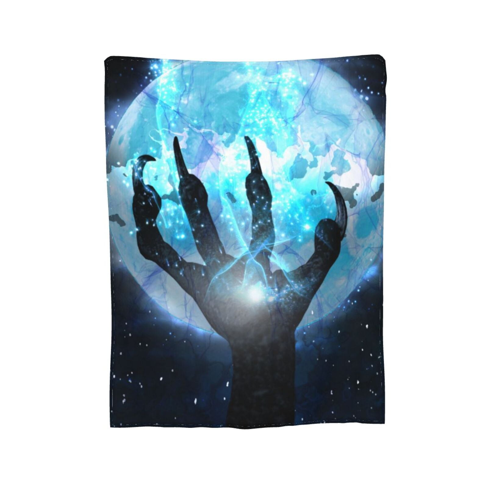 XMXY Fleece Throw Blanket for Couch, Werewolf Full Moon Lightweight ...