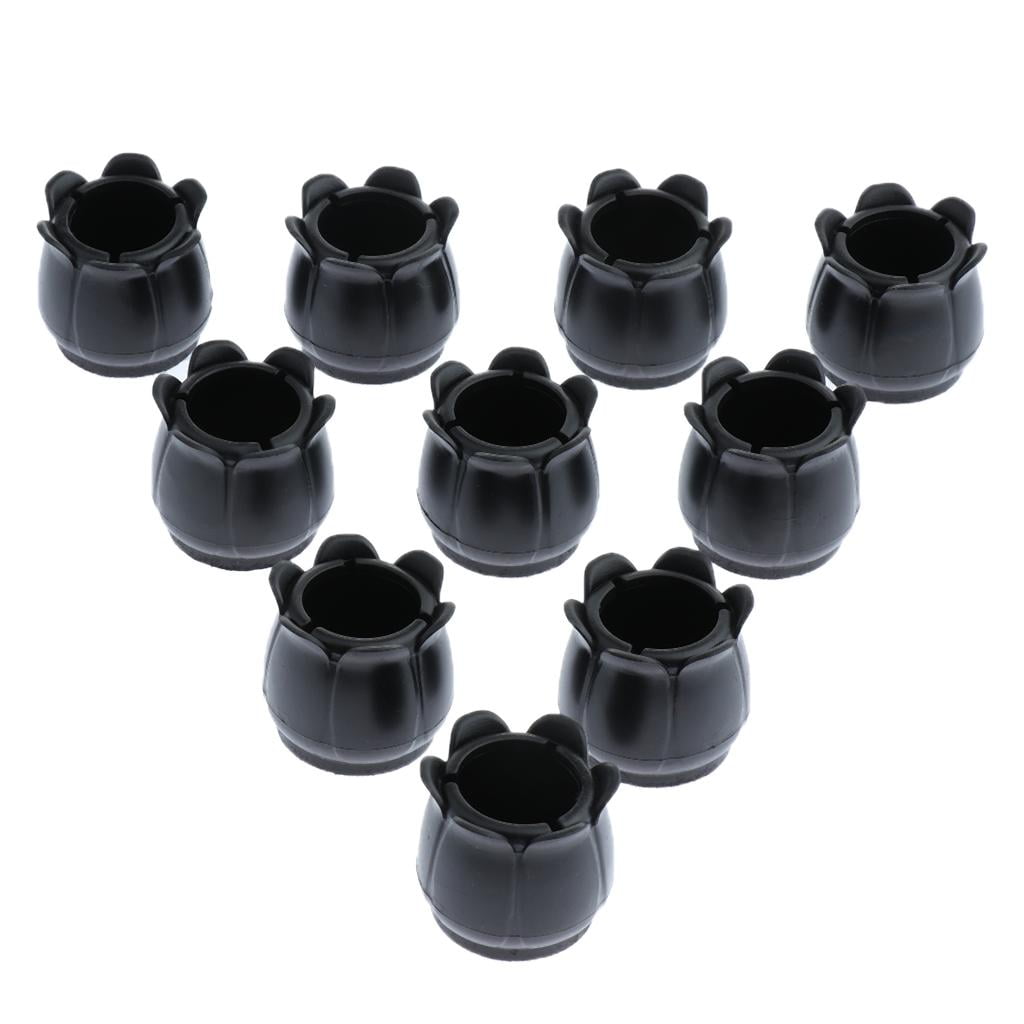 10pcs Chair Leg Caps Floor Protector Chair Leg Caps Furniture Chair ...