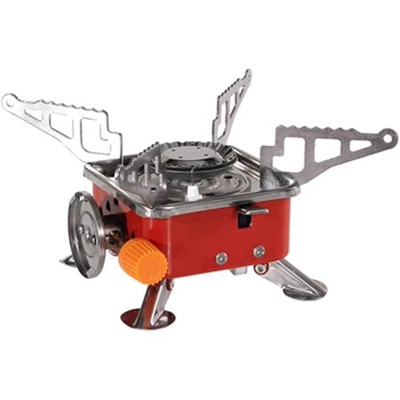 LZMY Outdoor Camping Barbecue Folding Portable Card Furnace Mini Square ...