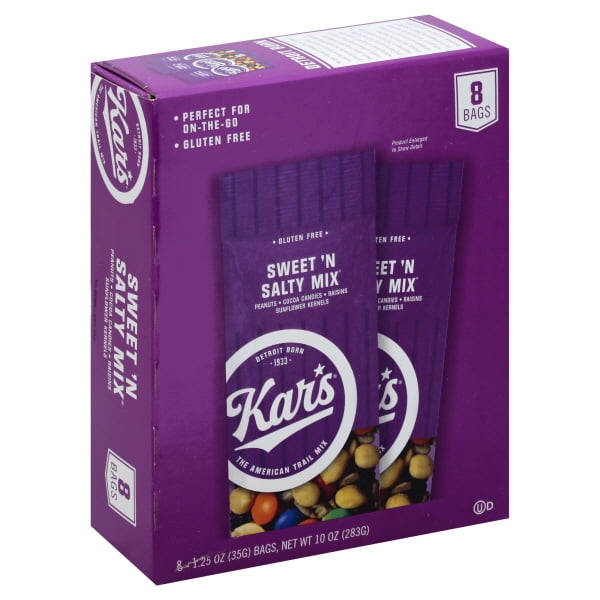 Kars Nuts Kars Sweet N Salty Mix, 8 ea - Walmart.com - Walmart.com