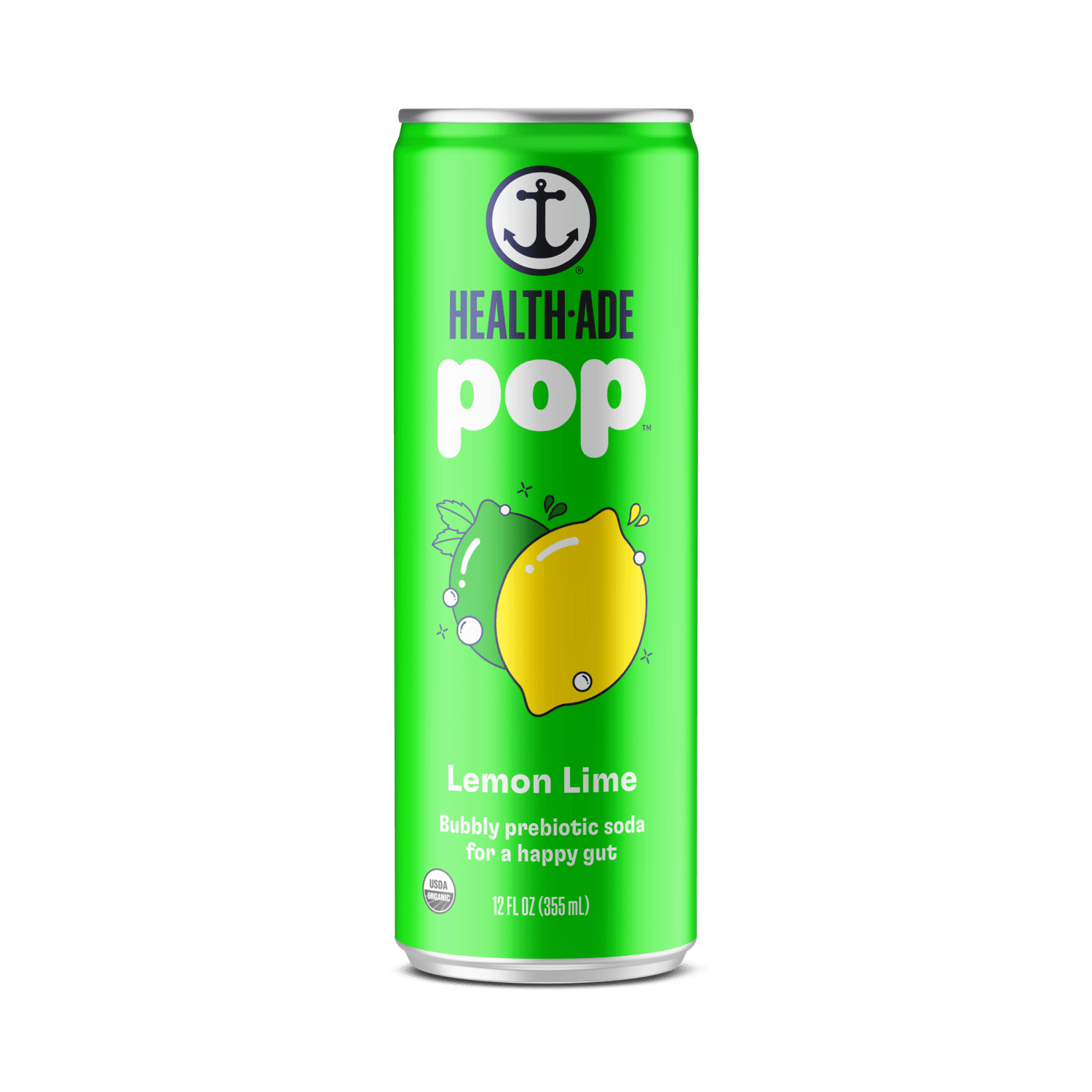 Buy Health-Ade Pop, Prebiotic Soda, Lemon Lime - 8 Pack Online in India ...