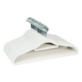 Ollieroo Premium Velvet Hangers,50 Pack Beige Clothing Hangers,Non-Slip ...